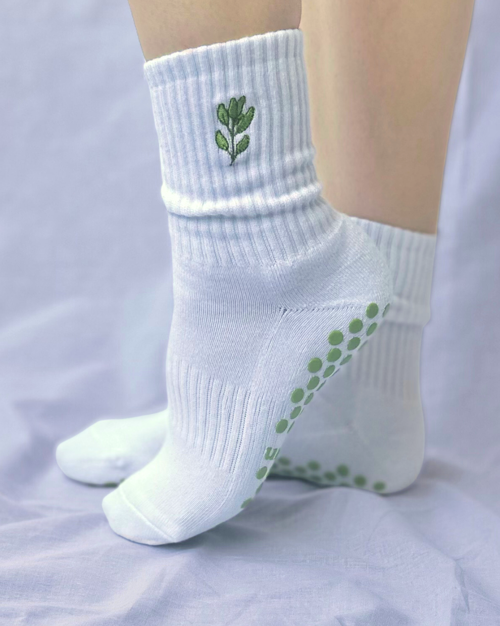 i love you so matcha | grip socks – Unmiffed